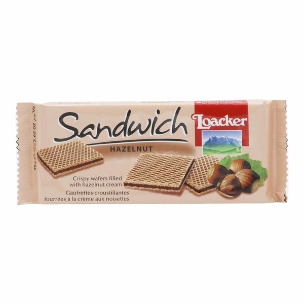 Loacker Sandwich Hazelnut 75g in Kenya | Monty's