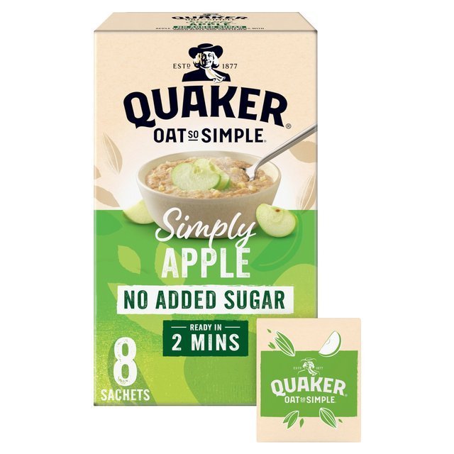 Quaker Oat so Simple Simply Apple No Added Sugar 271g in Kenya | Monty's